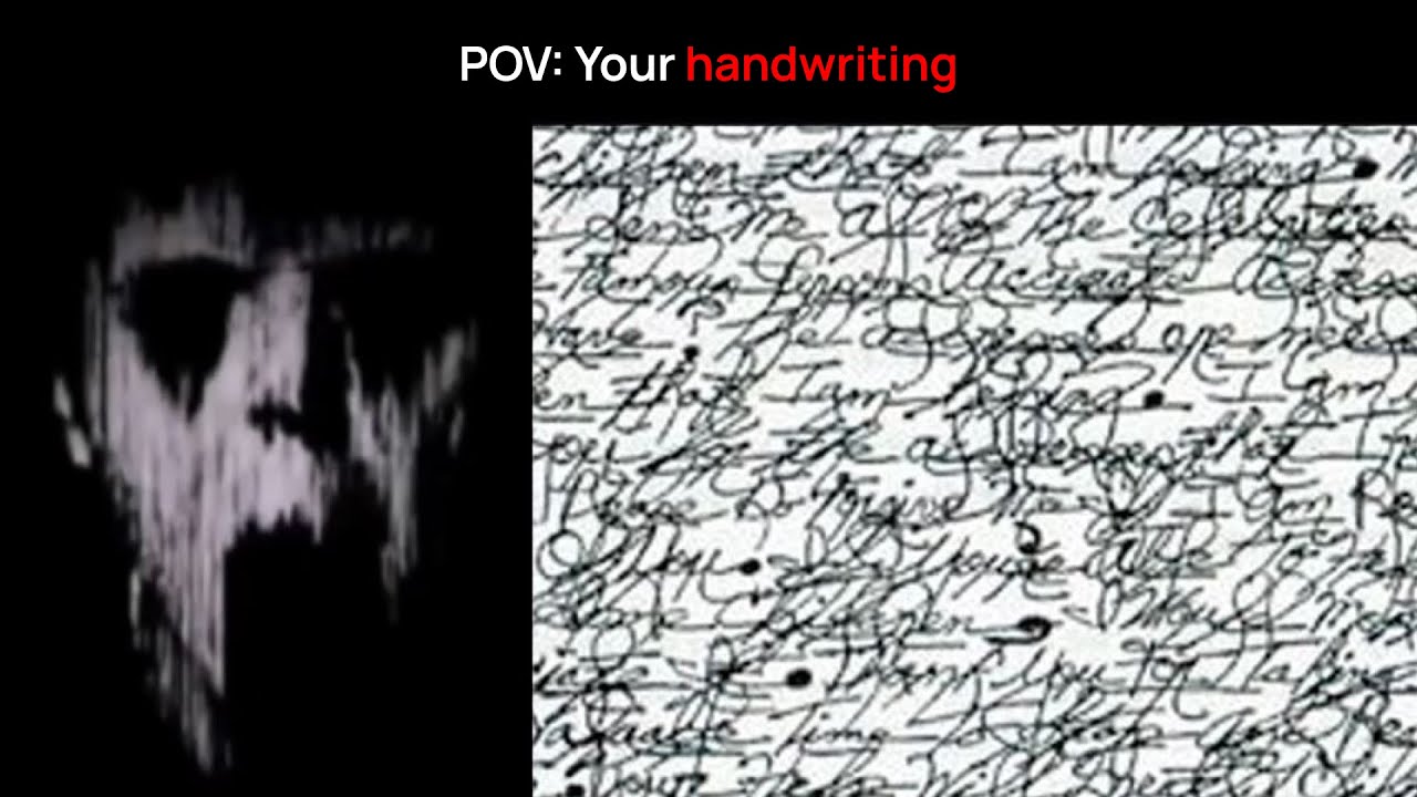 POV: Your handwriting ( Mr Incredible Becoming Uncanny ) - YouTube