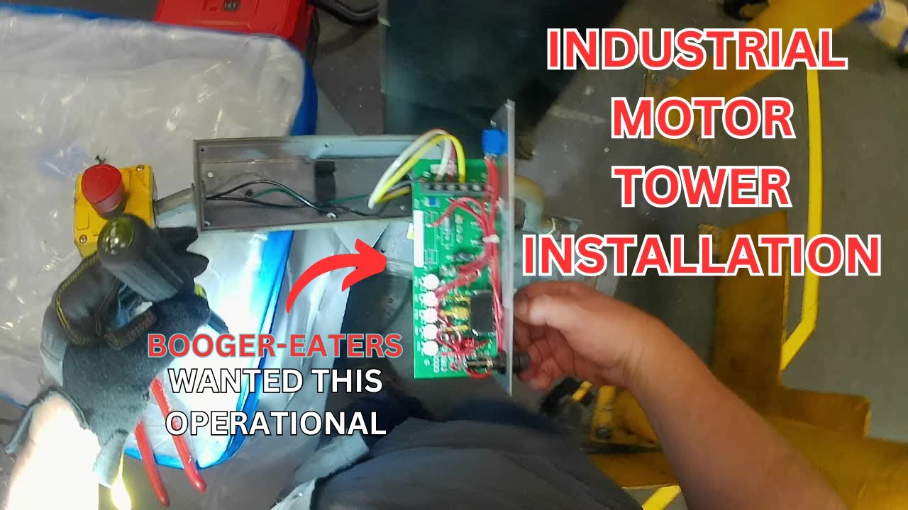 I Just Installed a Mind-Blowing 1750 RPM Industrial Motor Tower! - YouTube