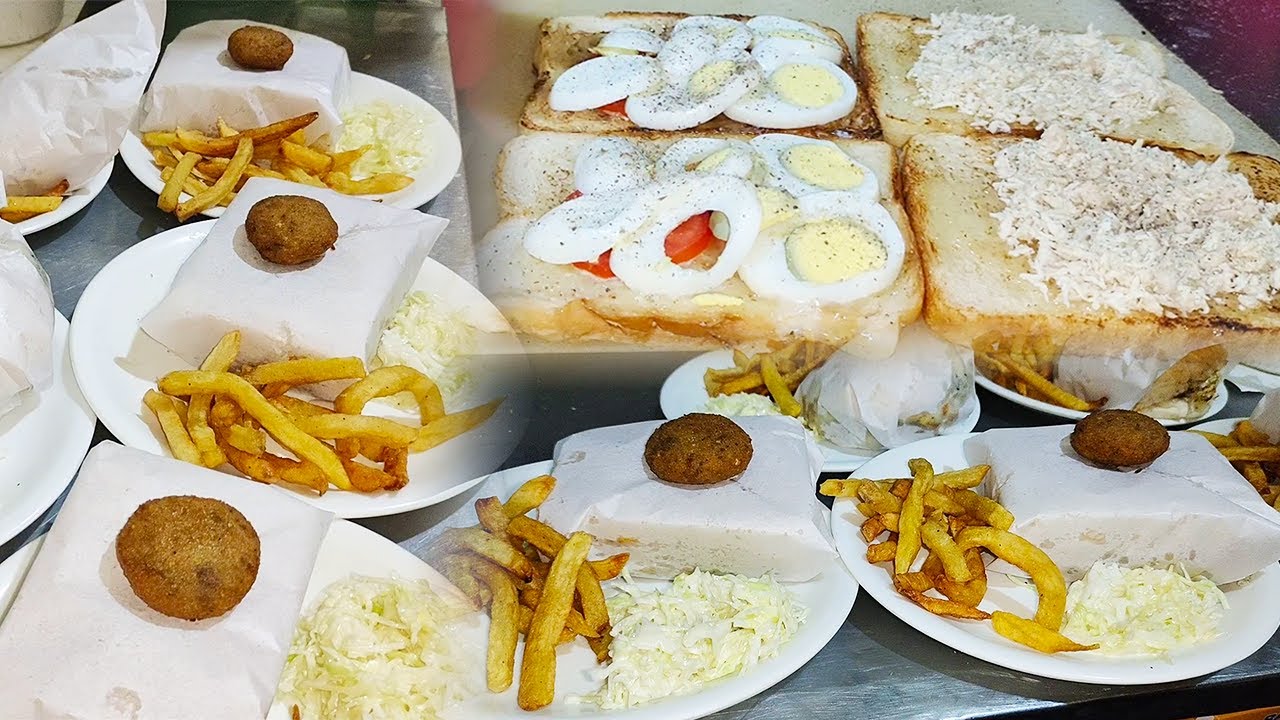 Unbelievable street style club sandwich | Best egg chicken sandwich ...