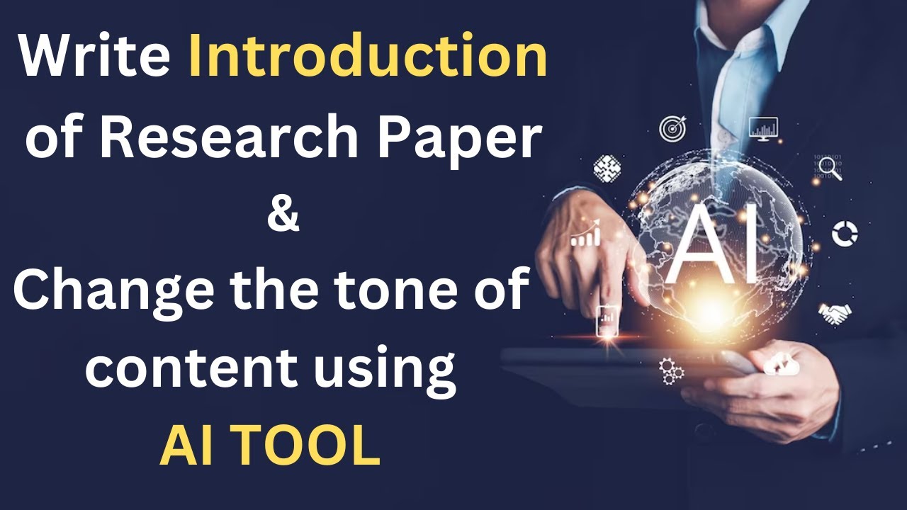 Write Introduction of Research paper using AI Tool |Writeless AI ...