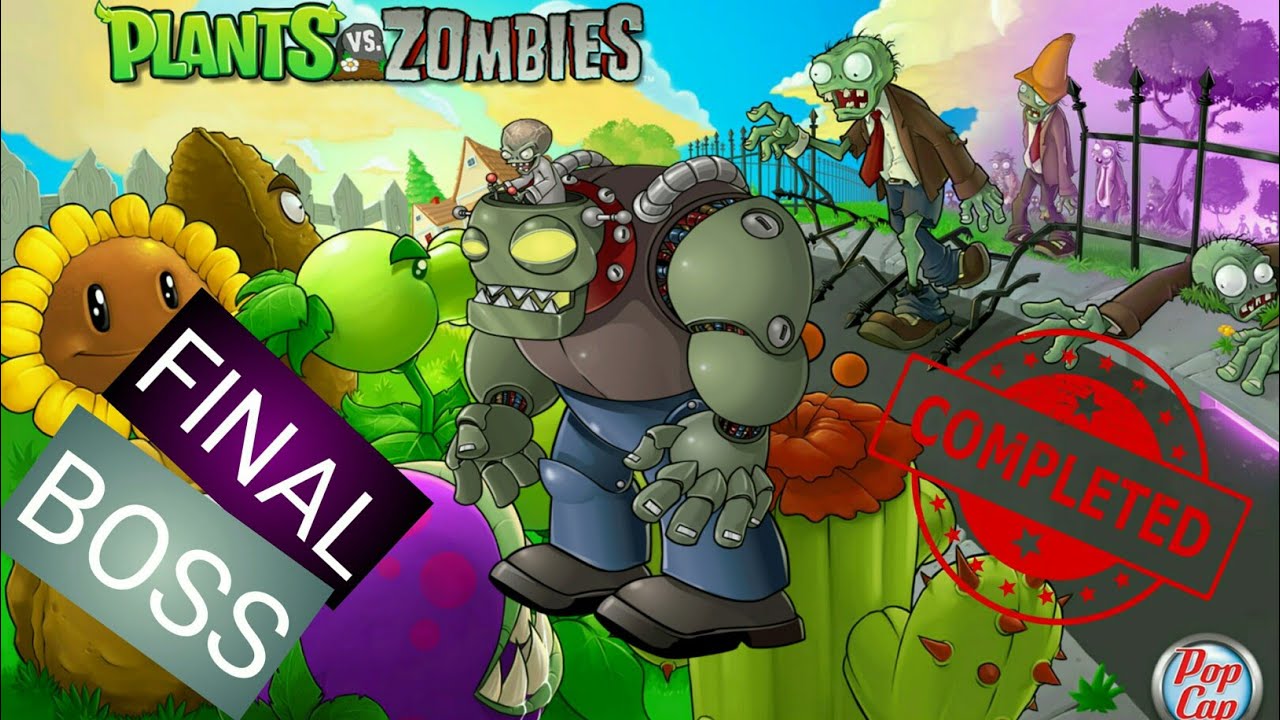 Plants Vs Zombies Final Boss Youtube