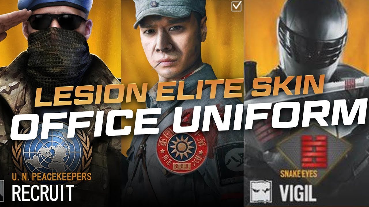 Lesion Elite Skin & New Rainbow Six Siege Elite Skin Concepts Y7S4 ...