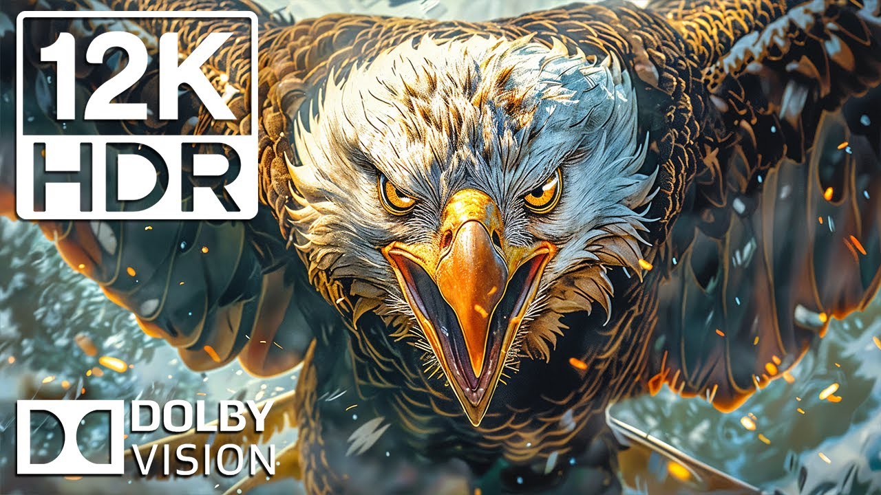 The Stunning Birds Kingdom in 12K 120FPS Dolby Vision | Cinematic Music ...