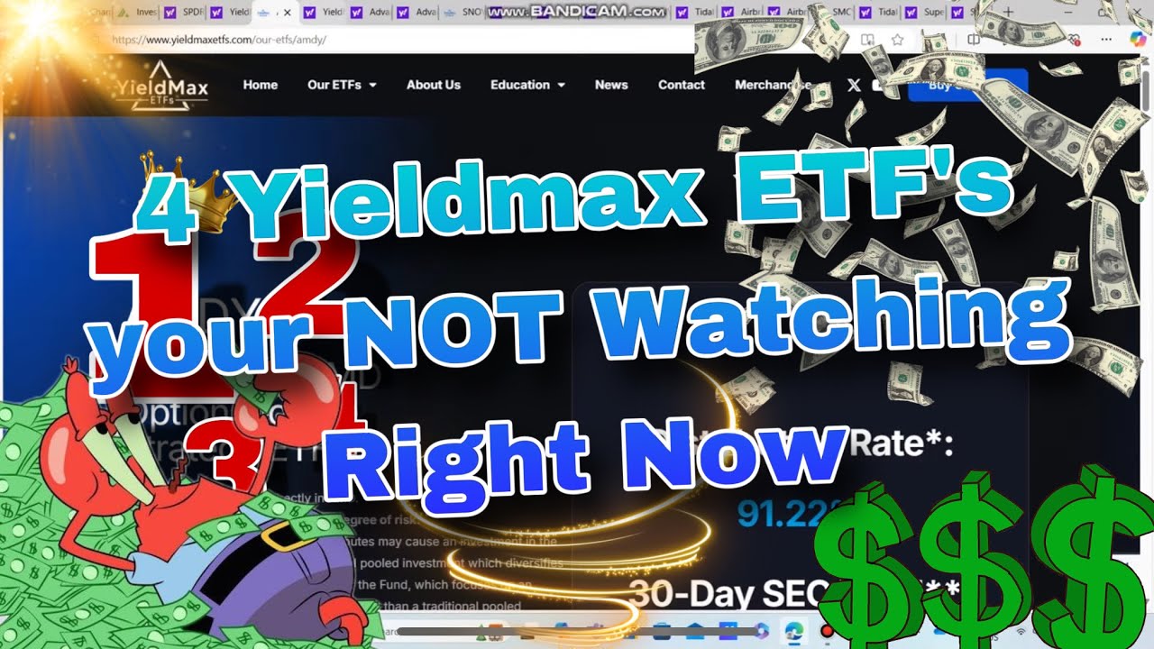 WILL These 4 High Yielding Yieldmax ETF's Be the Best Preforming ETF's ...