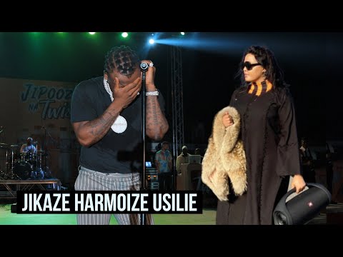 Part2: Harmonize Ashindwa kuimba, Amwaga machozi kisa Wolper, Aimba wimbo wa Niambie,Nishachoka,Sina