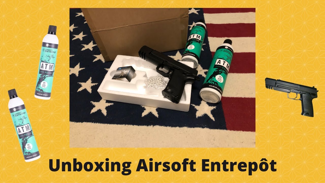 Unboxing Airsoft Entrepôt !! - YouTube