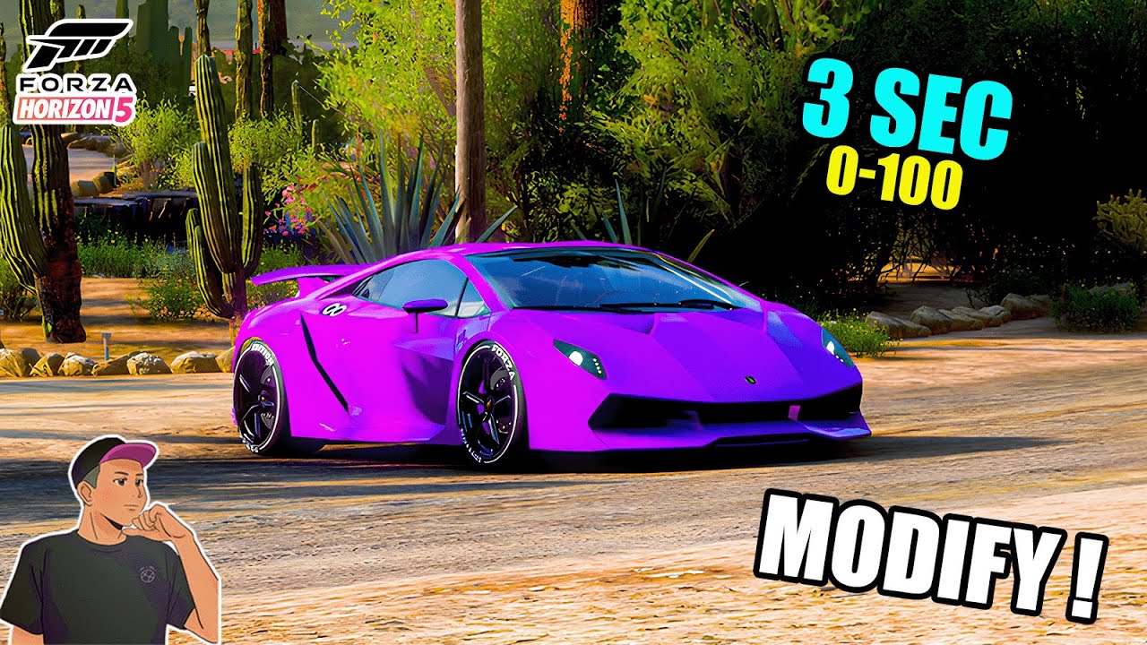 I Fully Modified My Lamborghini In Forza Horizon 5 - YouTube