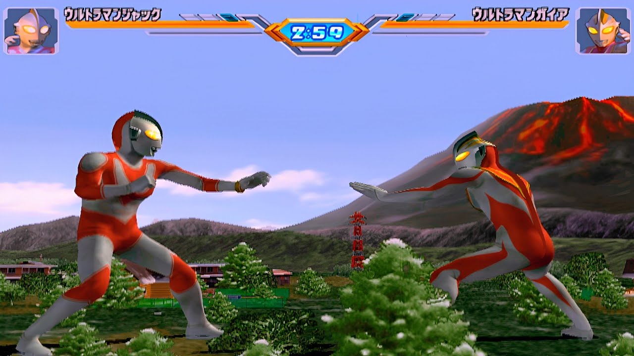 Ultraman Fighting Evolution 3: Gameplay - Ultraman vs Ultraman 175 ...