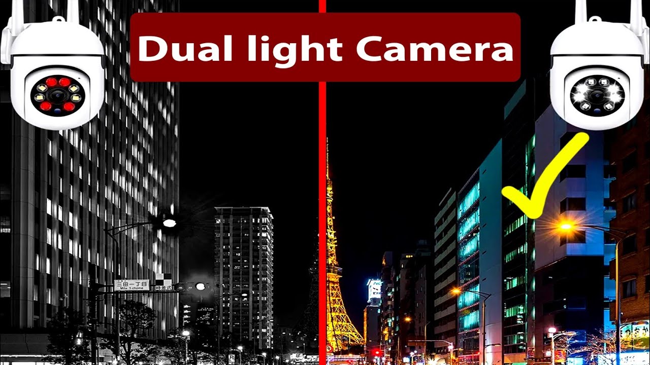 كاميرات مراقبة_احدث تقنيات الكاميرات Dual Light Camera - YouTube