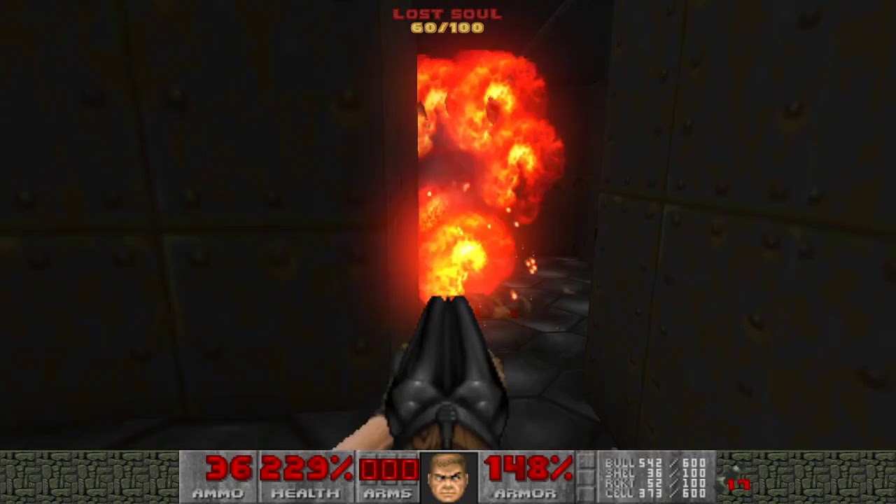 Brutal Doom v21 - Map08 Metal 100% - Doom TNT Evilution - YouTube