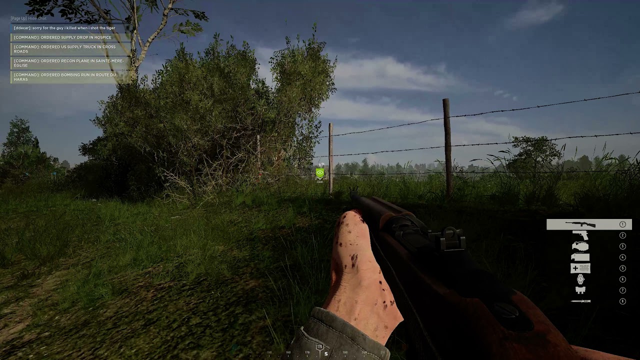 Hell Let Loose - M1 Carbine Sniper - YouTube