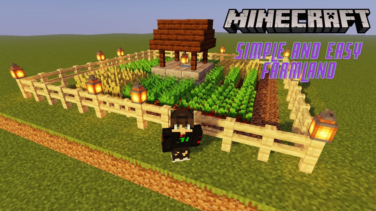 Simple and easy Farmland tutorial... - YouTube