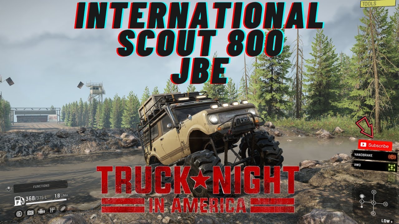 SnowRunner Mod Review | INTERNATIONAL SCOUT 800 JBE - A BALANCED ...