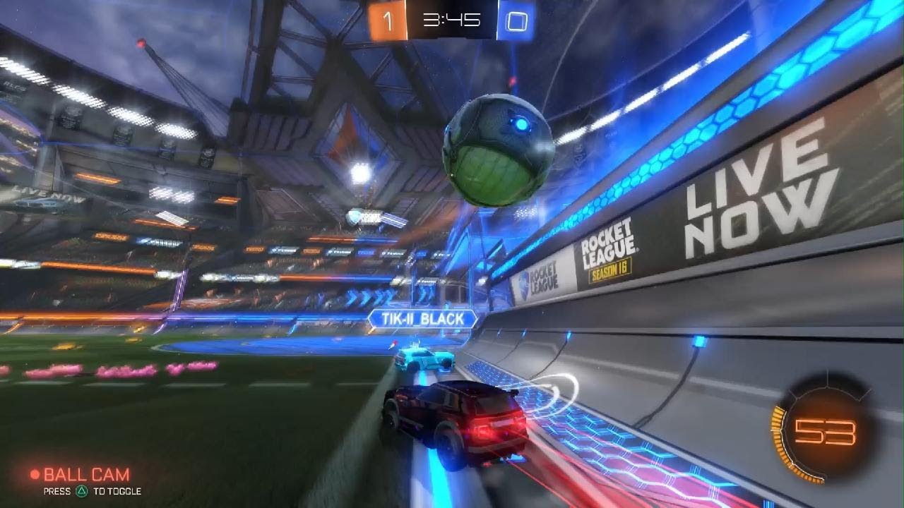 Playing Rocket league with my cleanest preset - YouTube
