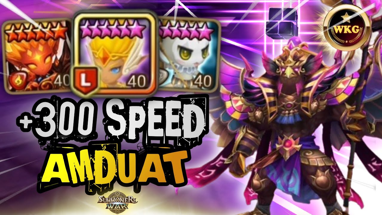 SL IS END! CRAZY SPEED AMDUAT COMBO IS SO BROKEN IN RTA SUMMONERS WAR - YouTube