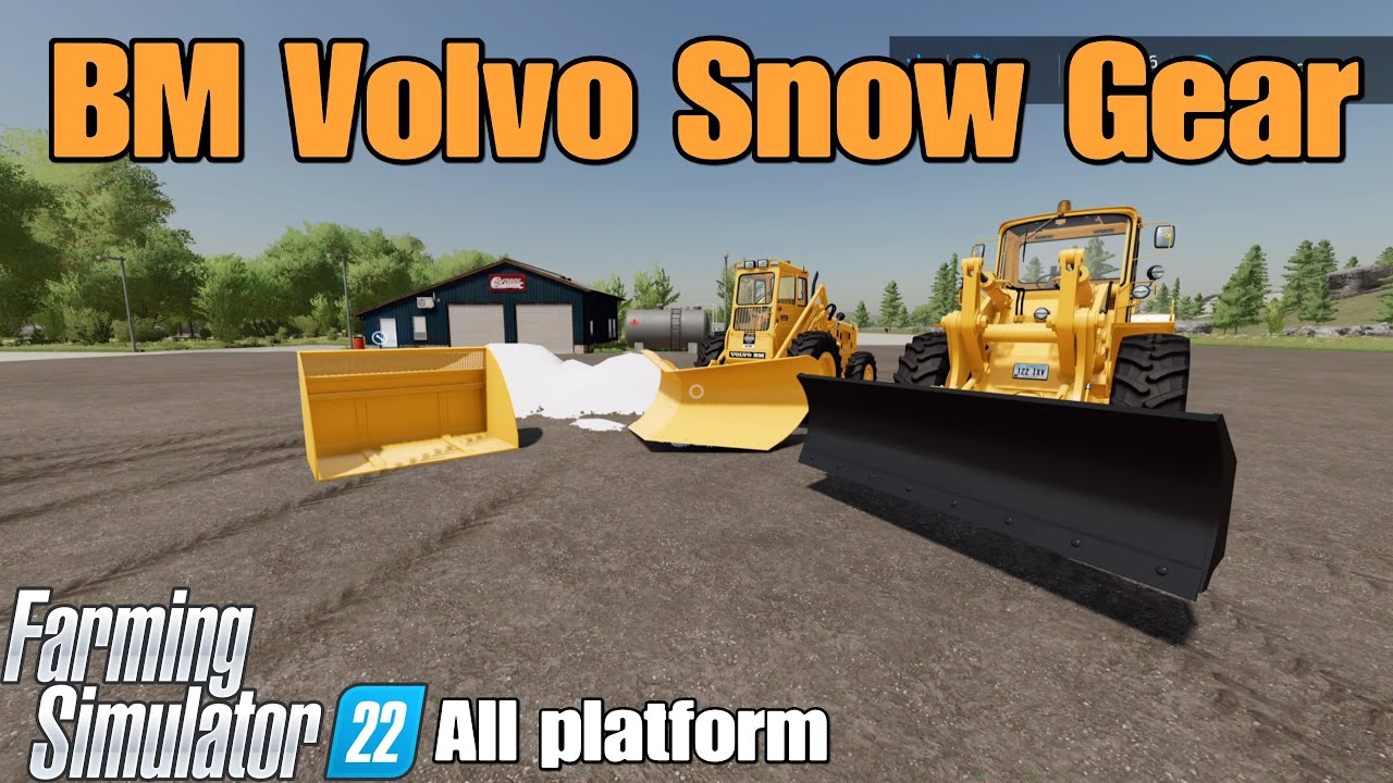 BM Volvo Snow Gear / FS22 mod for all platforms - YouTube
