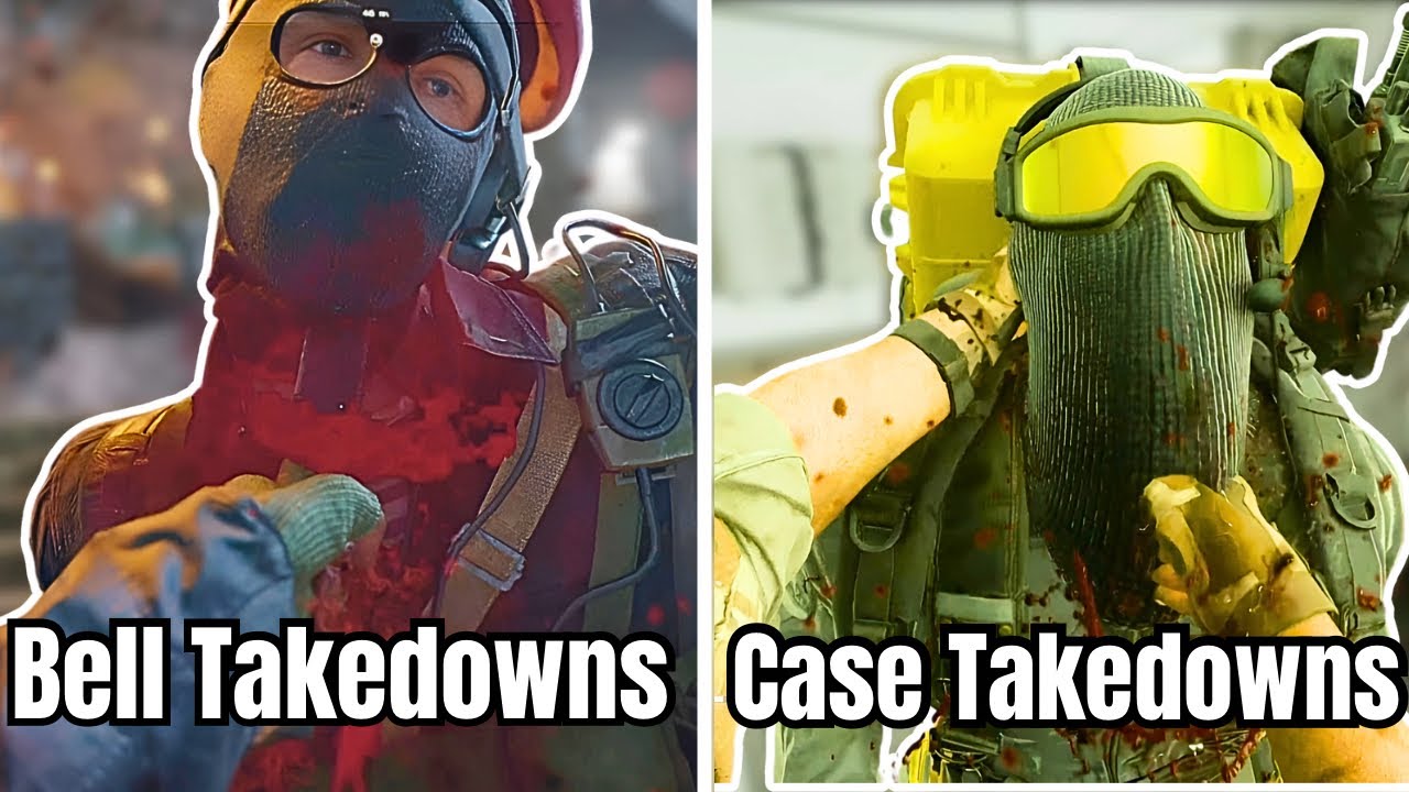 BELL VS CASE TAKEDOWNS COMPARISON | Call of Duty Black Ops Cold War Vs ...