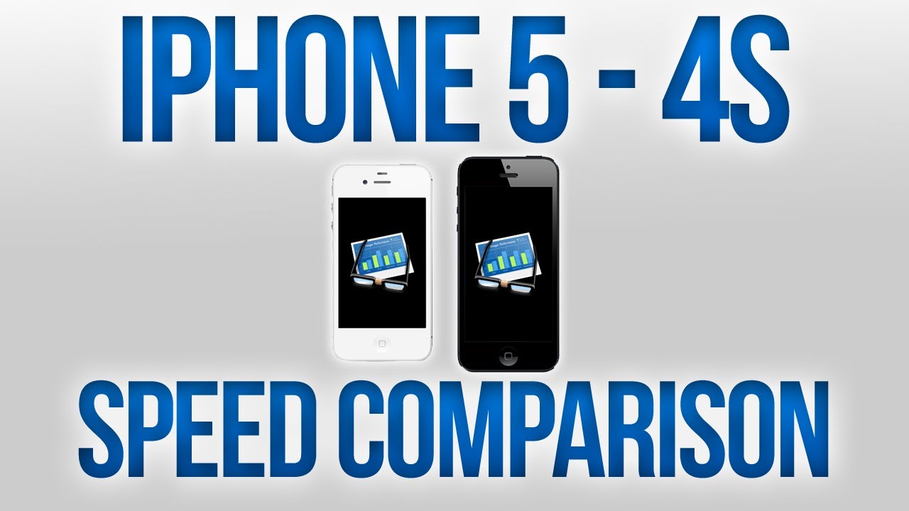 iPhone 5 vs. iPhone 4S | Speed & Performance Comparison - YouTube