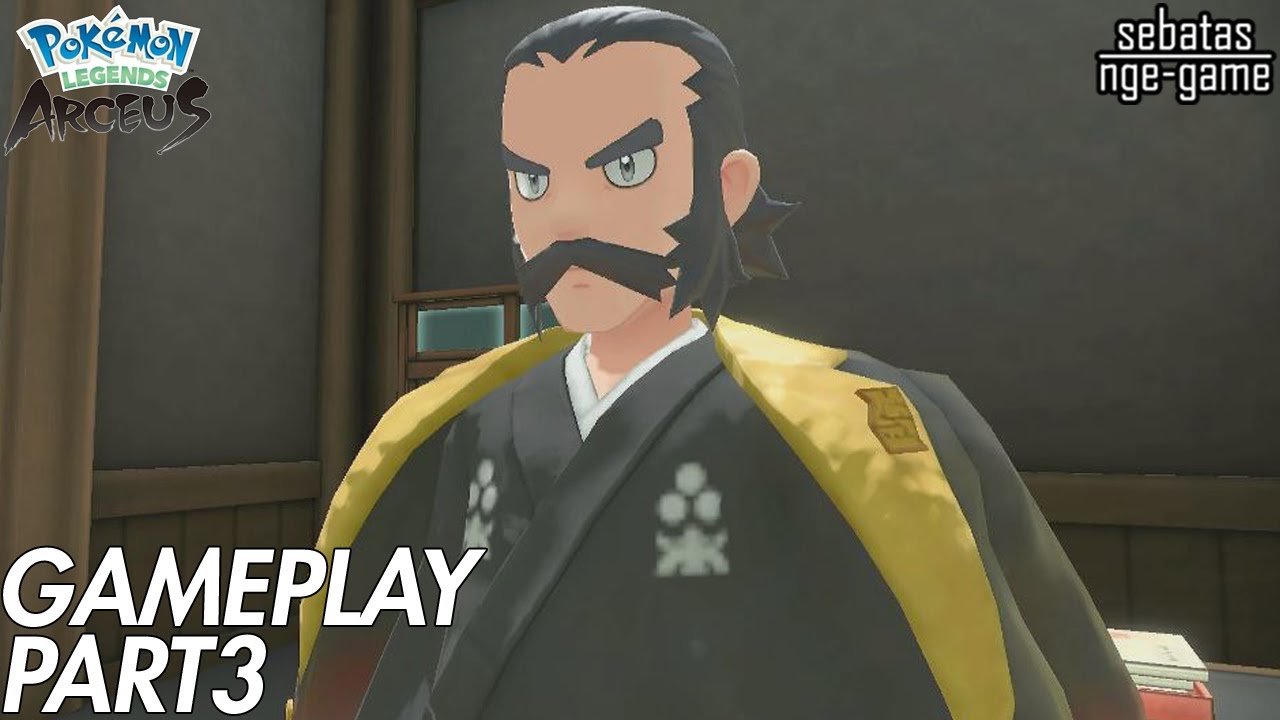 COMMANDER KAMADO - POKEMON LEGENDS: ARCEUS #3 | SEBATAS NGEGAME - YouTube