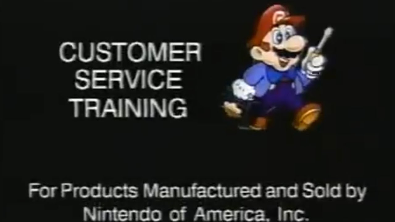 1991 Nintendo Customer Service Training video - YouTube