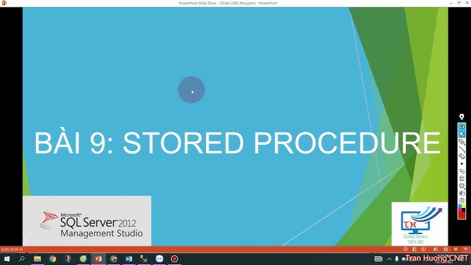 Xem Stored Procedure Trong Sql Procedure Thủ Tục Trong Sql Server