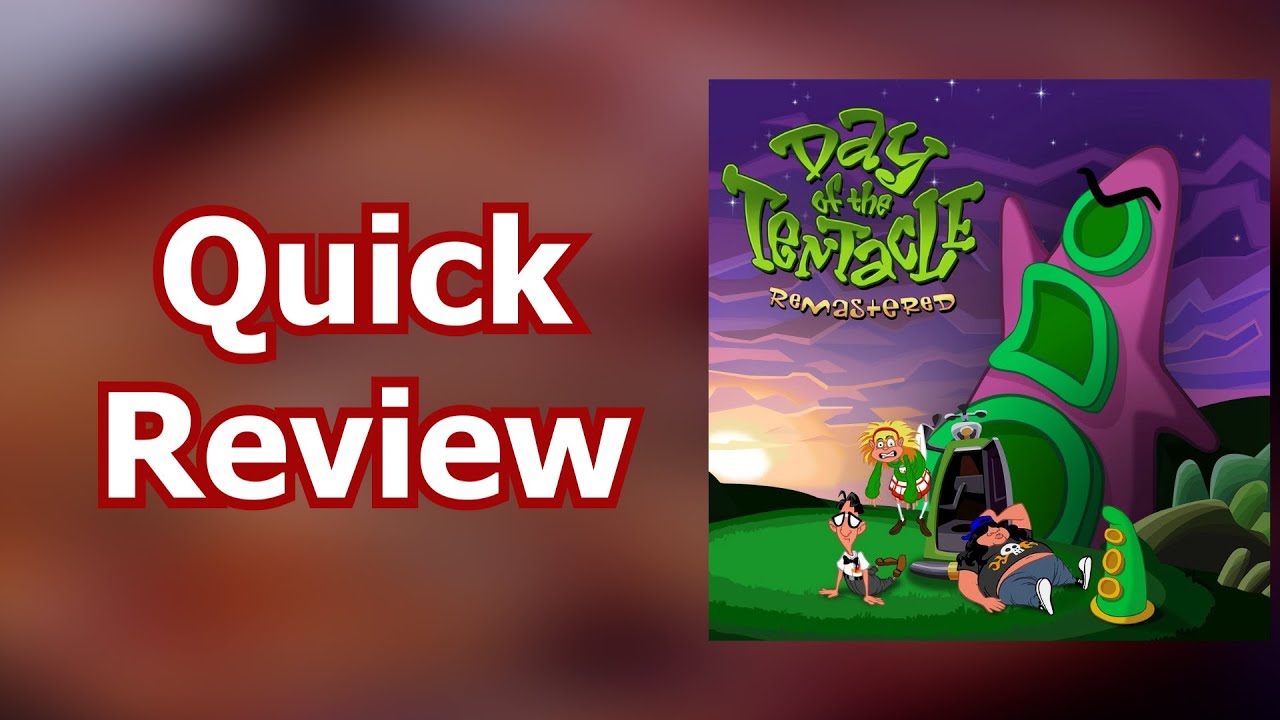 Day Of The Tentacle | Quick Review - YouTube