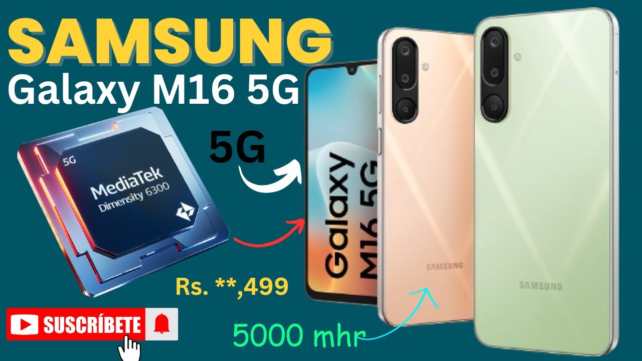 Samsung Galaxy M16 5G is here ⚡Value for Money Phone @ ₹11,499* ⚡ ...