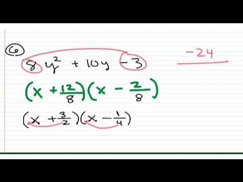 College Algebra Test 2 Review - YouTube