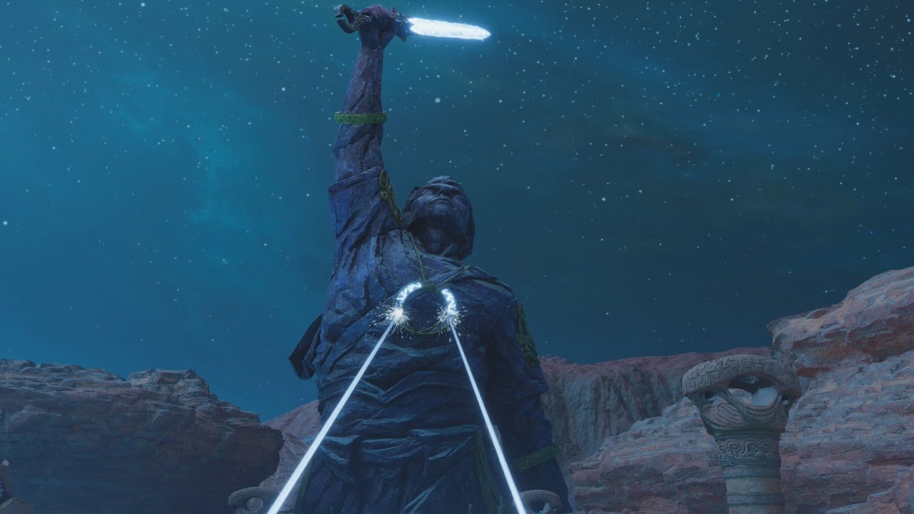 The Elves Worship Freyr And Built The Monument - God Of War: Ragnarök ...