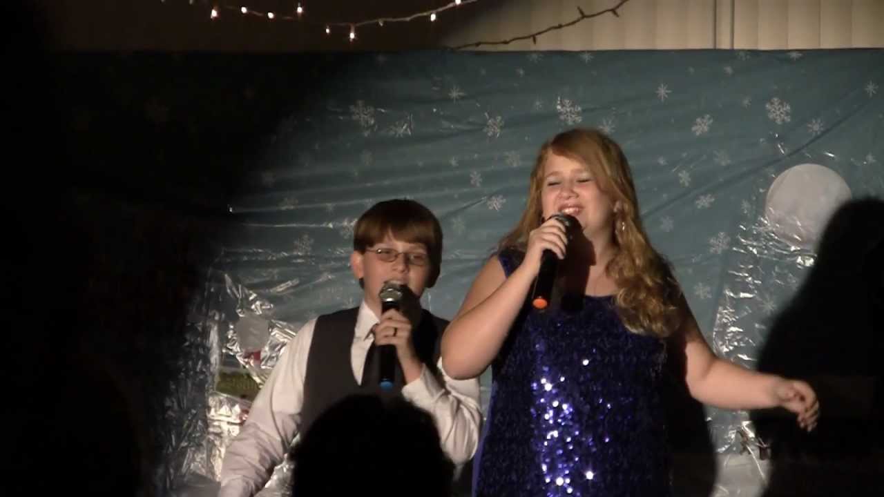 Winter Time/Jingle Bells performed/battled by brother and sister Megan ...