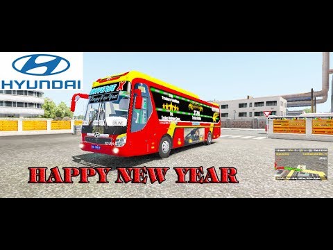 ETS2=VTN Trucksim chở khách về Gia Lai trong đêm mưa bảo