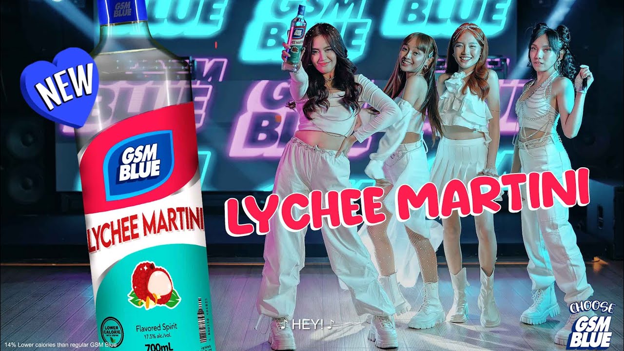 NEW GSM BLUE LYCHEE MARTINI with DIONE! - YouTube