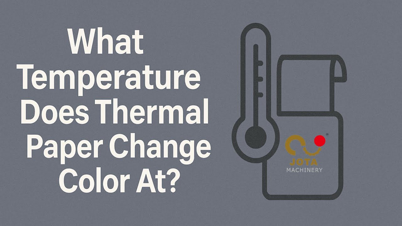 At What Temperature Does Thermal Paper Change Color? | The Science ...
