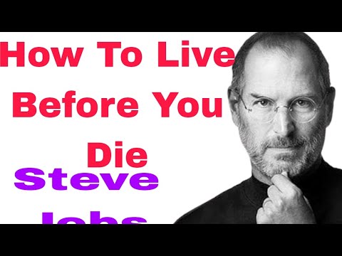 How to Live Before You Die by Steve Jobs/class 11/ Essay - YouTube