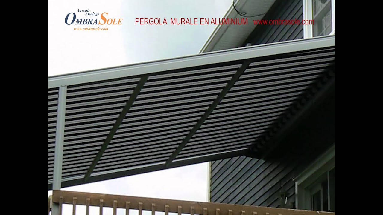 Avant & Après Installation d'une Pergola Murale Motorisée En Aluminium ...