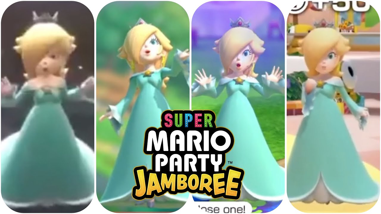 ROSALINA: Voice/Animations in Super Mario Party Jamboree! - YouTube