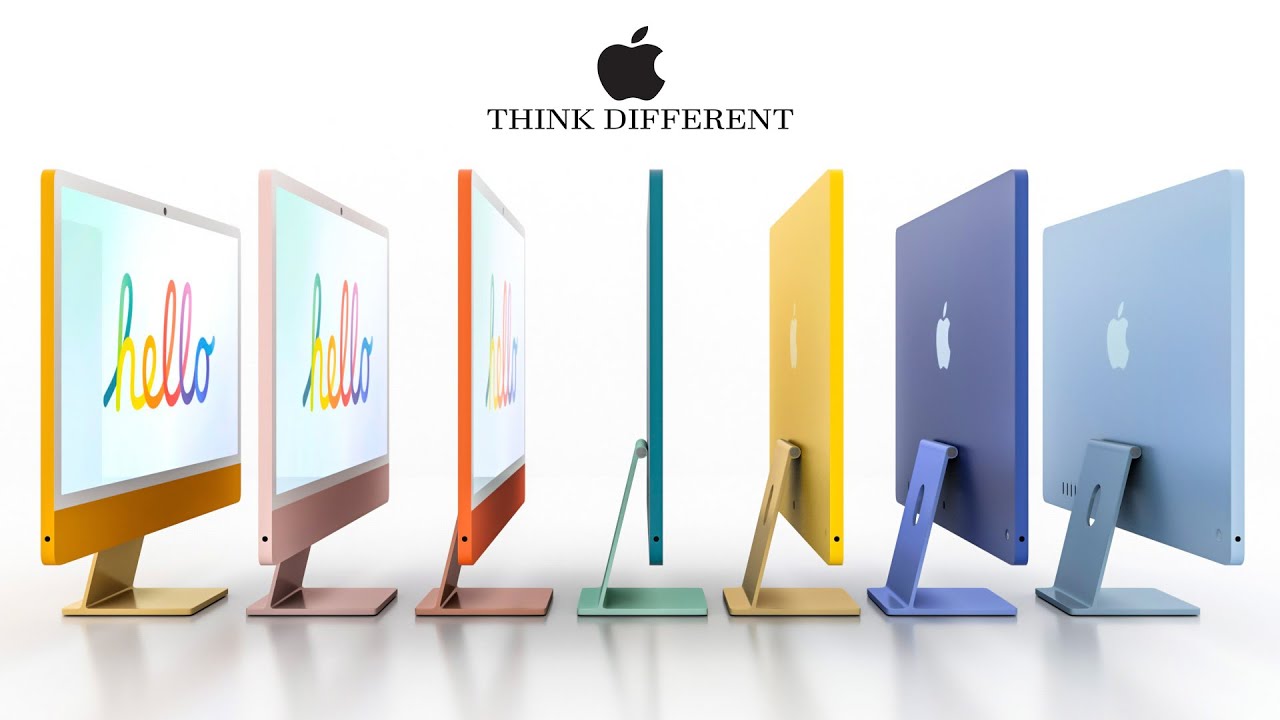 Apple IMac 3D Advertisement #Appleimac #imac #apple - YouTube