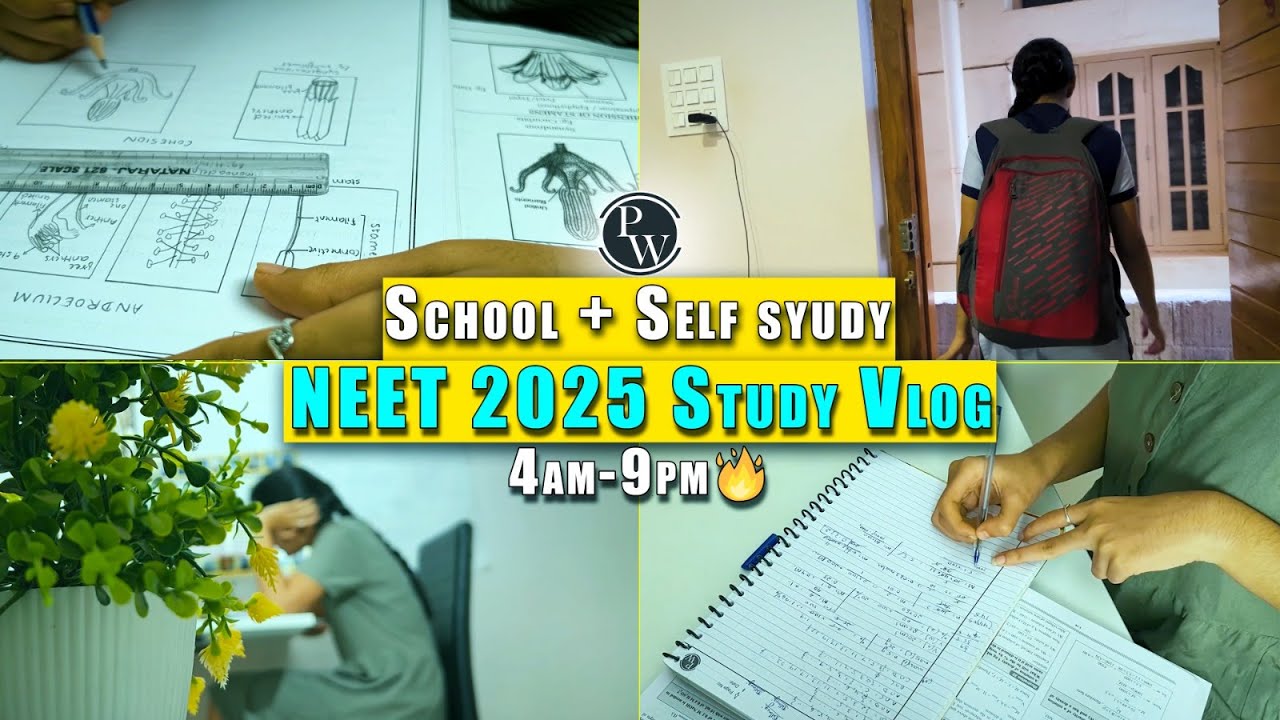 4am NEET STUDY VLOG EP-08🔥|| NEET Aspirant Routine || #neet #studyvlog ...