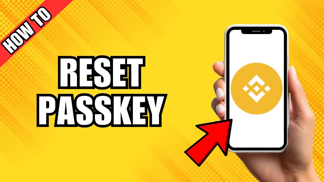 How To Reset Passkey On Binance - YouTube