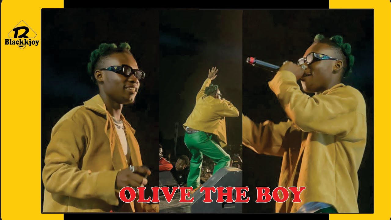 Olive The Boy Performs With Dancegod Lloyd And His Dancers @ Fameye’s ...
