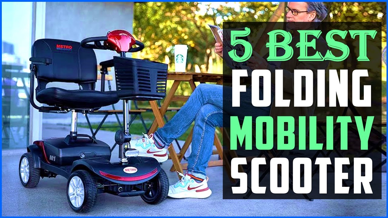 Top 5 Best Folding Mobility Scooters 2024 [Reviews] - YouTube