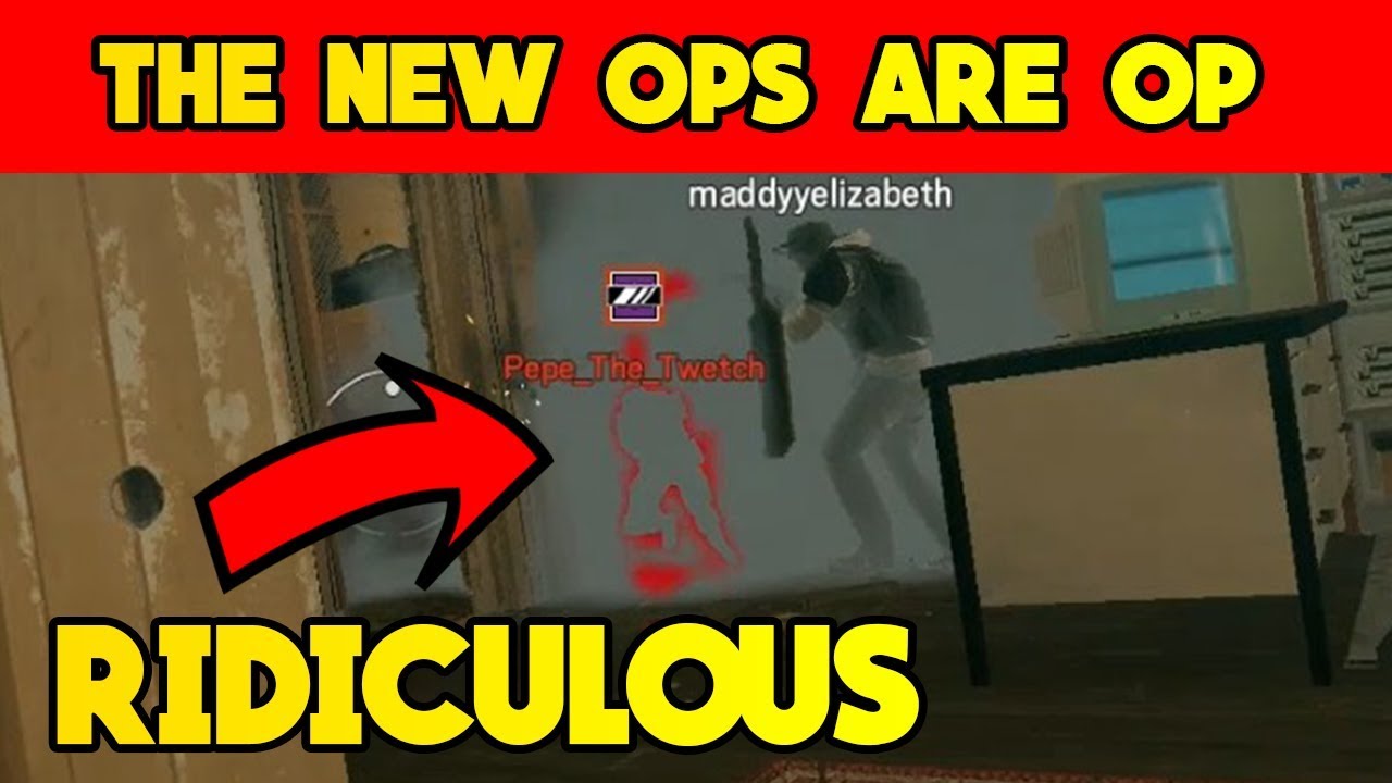 The New Ops are OP - Rainbow Six Siege Gameplay - YouTube