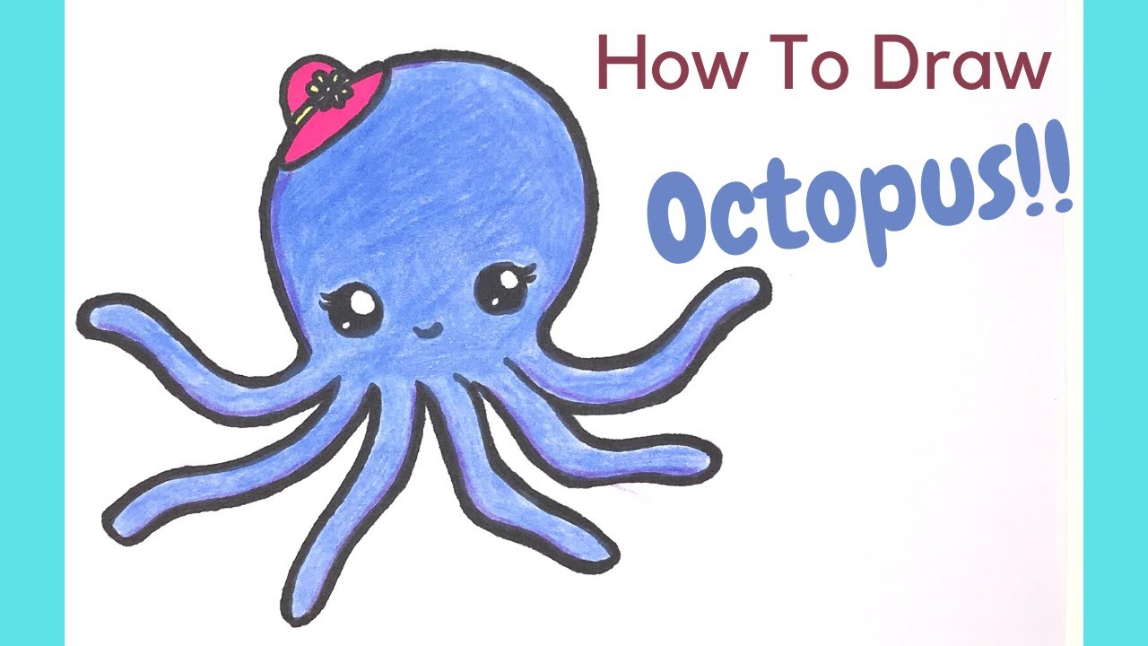 Octopus Drawings For Kids