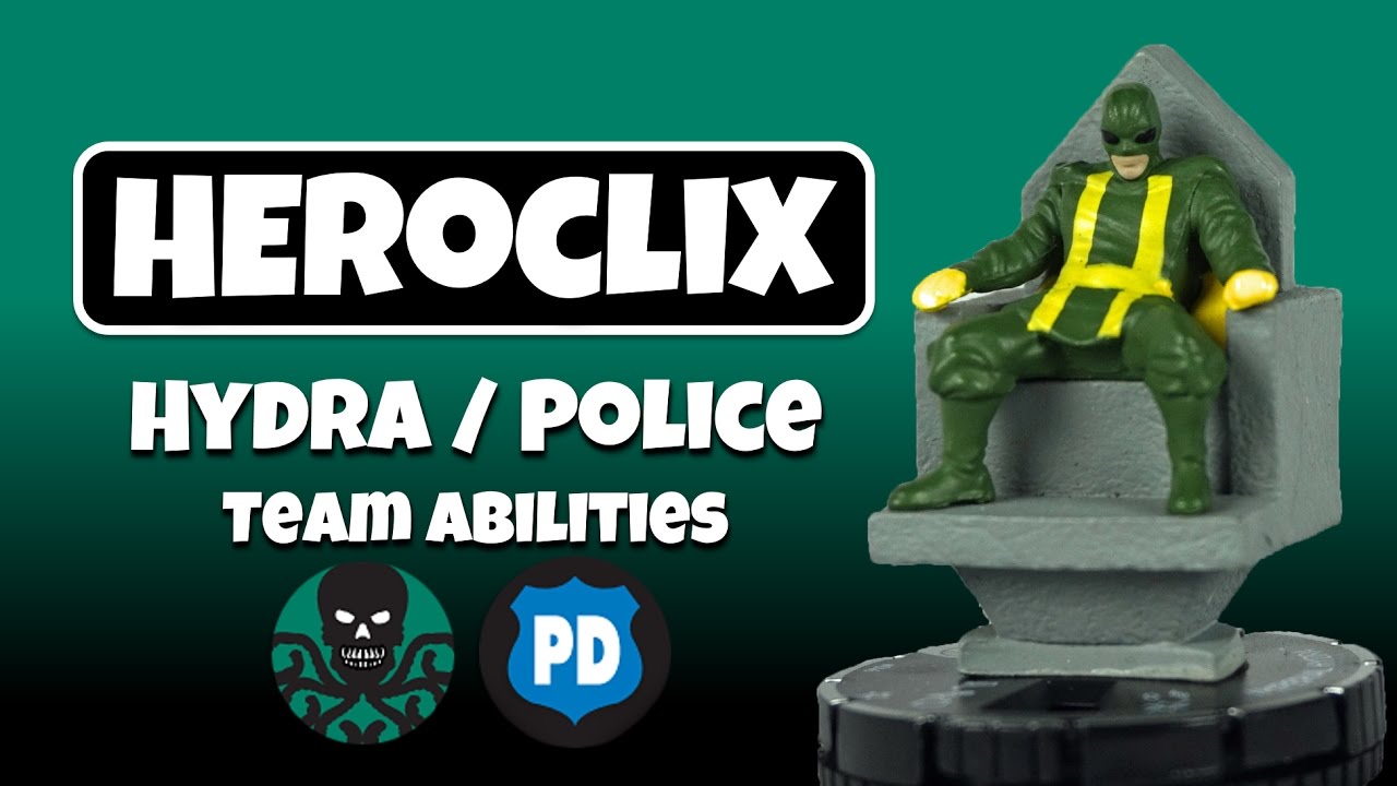 Heroclix Tutorial: Hydra & Police Team Abilities - YouTube