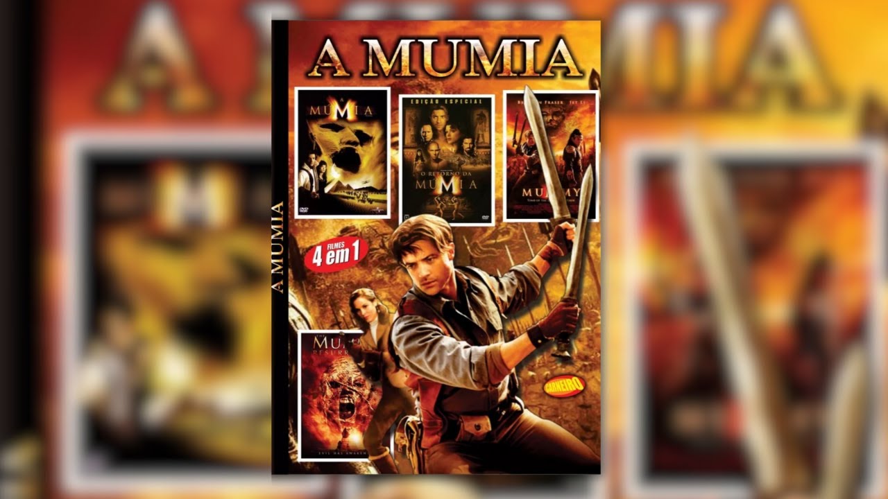 🦴Menu-DVD Coleção A Múmia 4 em 1 #menudvd6em1 #bibble - YouTube