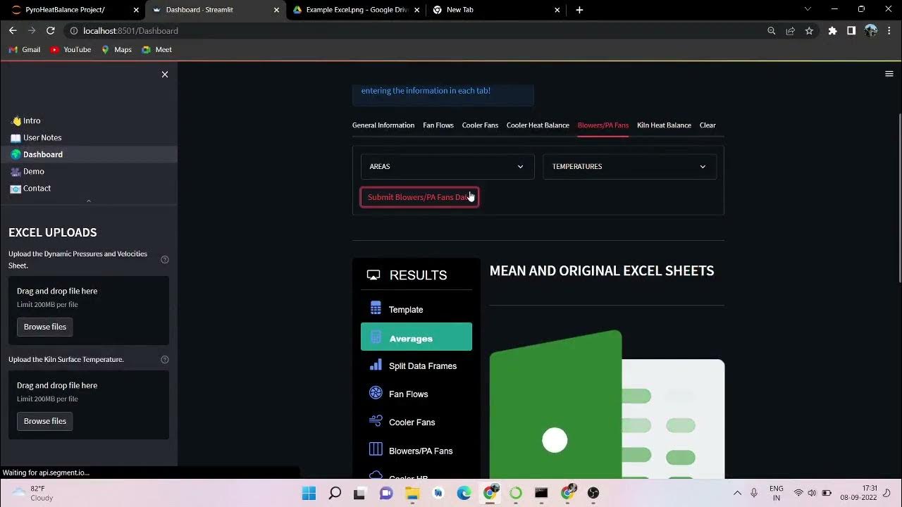 Pyro Heat Balance Software Demo - YouTube