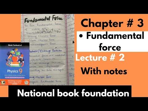 Unit #3|| Fundamental Forces || Class 9(NBF)(Lecture#2) - YouTube