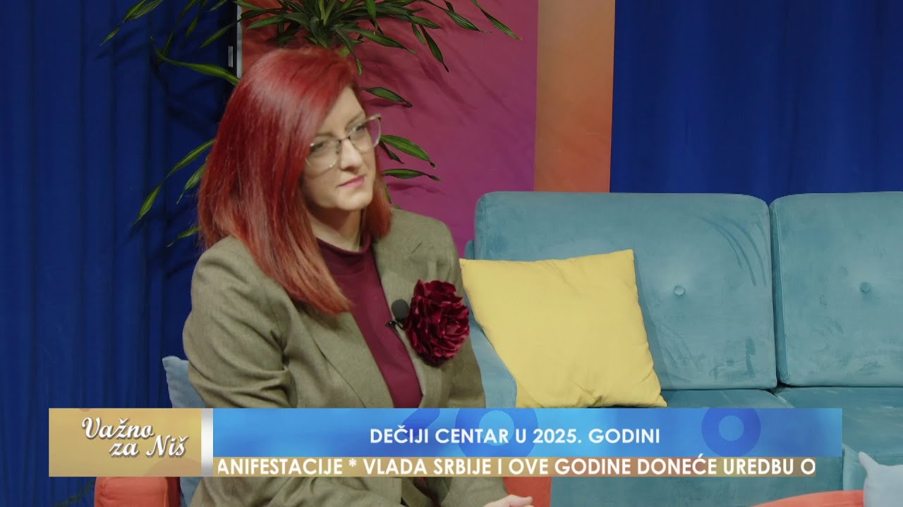 DEČIJI CENTAR U 2025. GODINI - VAŽNO ZA NIŠ 13.1.2025 - YouTube