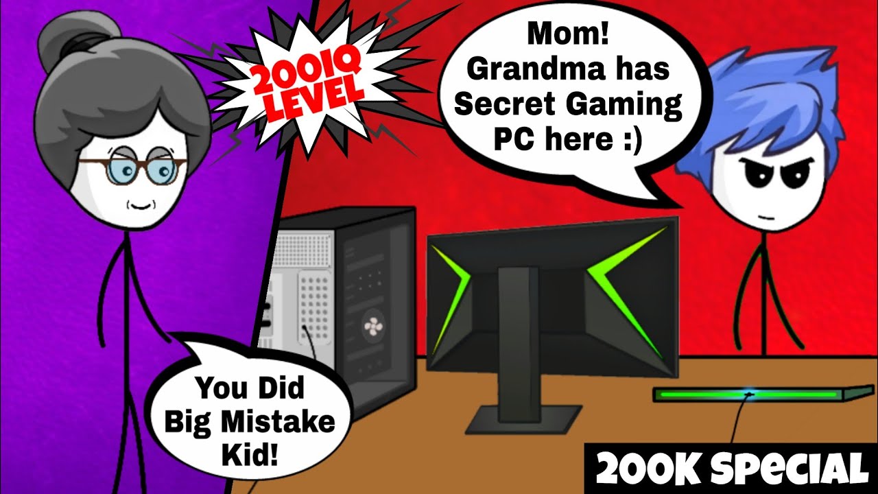 What if your Grandma is a Gamer part 2 - YouTube
