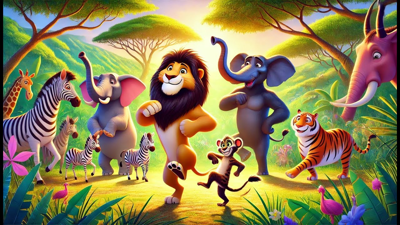 Wild Animal Sounds Song | Animals Sound | Nursery Rhyme for Kids ...